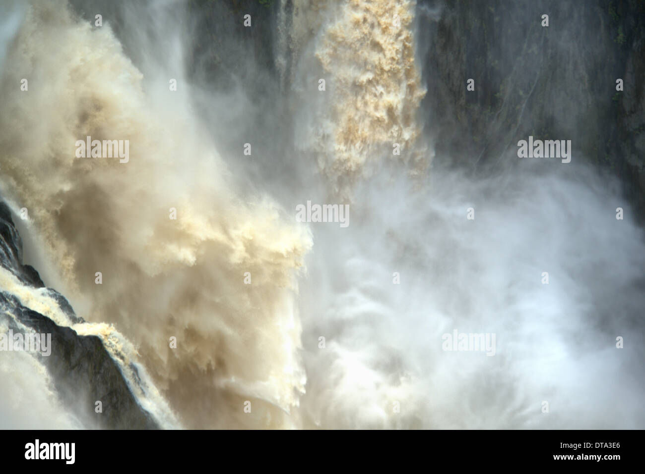 Barron Falls, Barron Gorge near Cairns, Queensland, Australia Stock ...