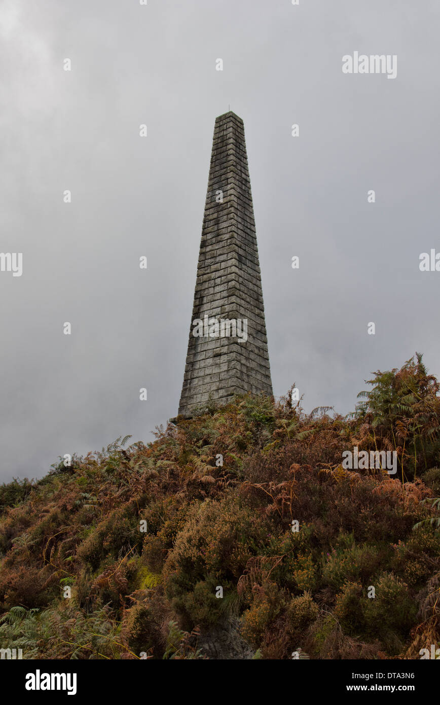 Alexander murray monument in cairnsmore hi-res stock photography and ...