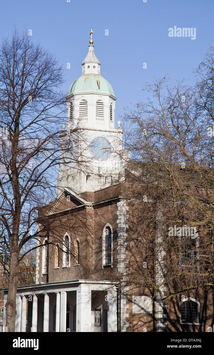 Holy Trinity Church on Clapham Common in Lambeth, London - UK Stock ...