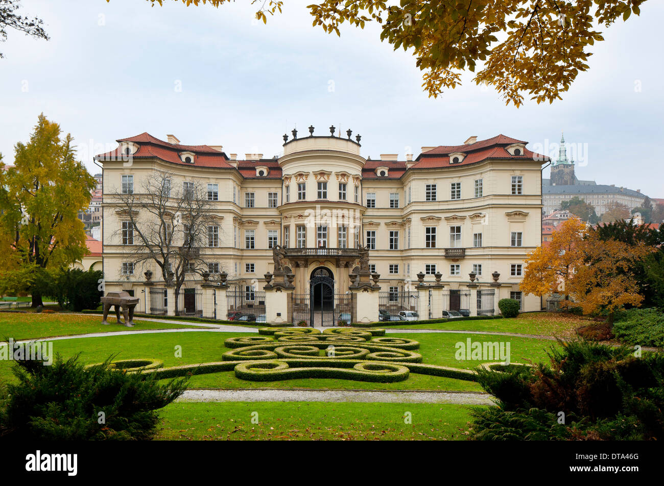 Prag, Palais Lobkowitz Stock Photo - Alamy