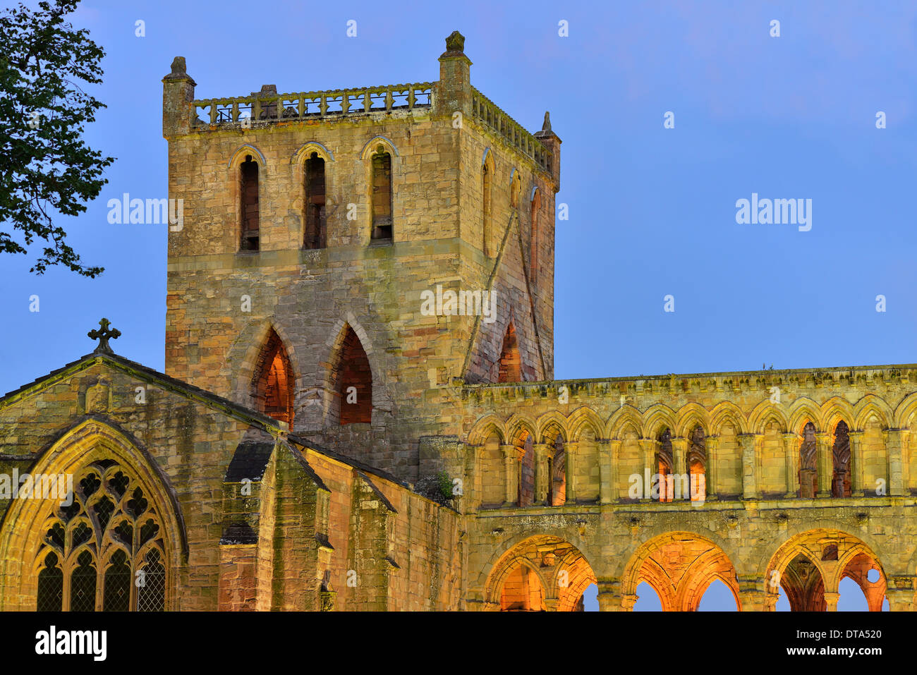 The ruins of Jedburgh Abbey, Augustinian monastery, 12th century ...