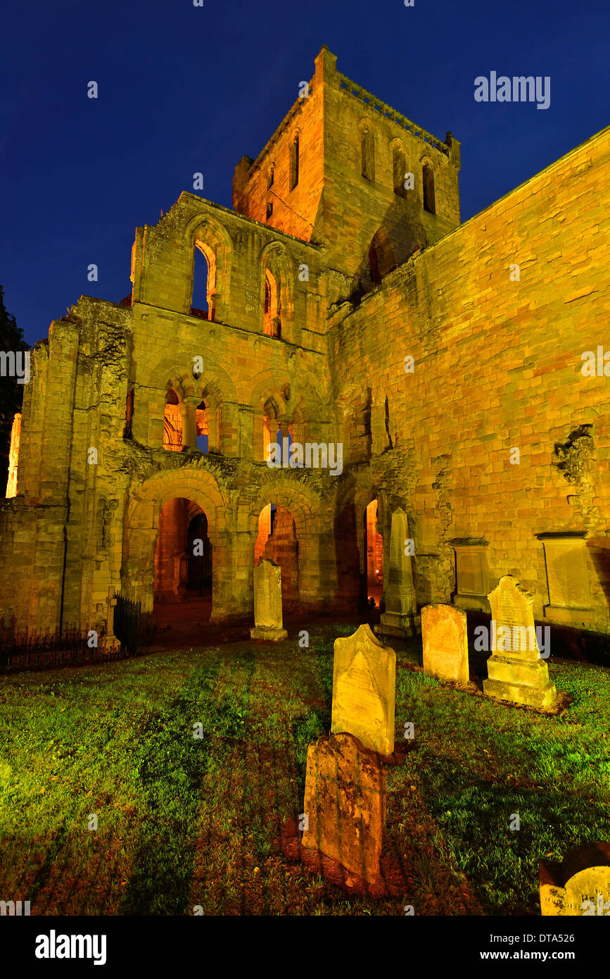 The ruins of Jedburgh Abbey, Augustinian monastery, 12th century ...