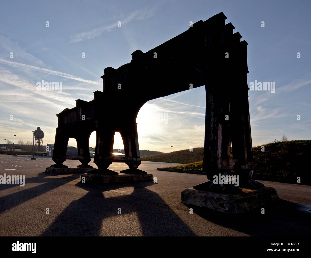 Groß Ilsede, ehem Hüttenwerk Stock Photo - Alamy