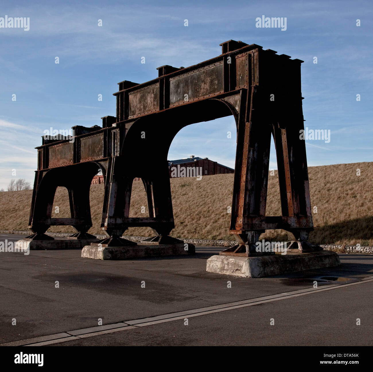 Groß Ilsede, ehem Hüttenwerk Stock Photo - Alamy