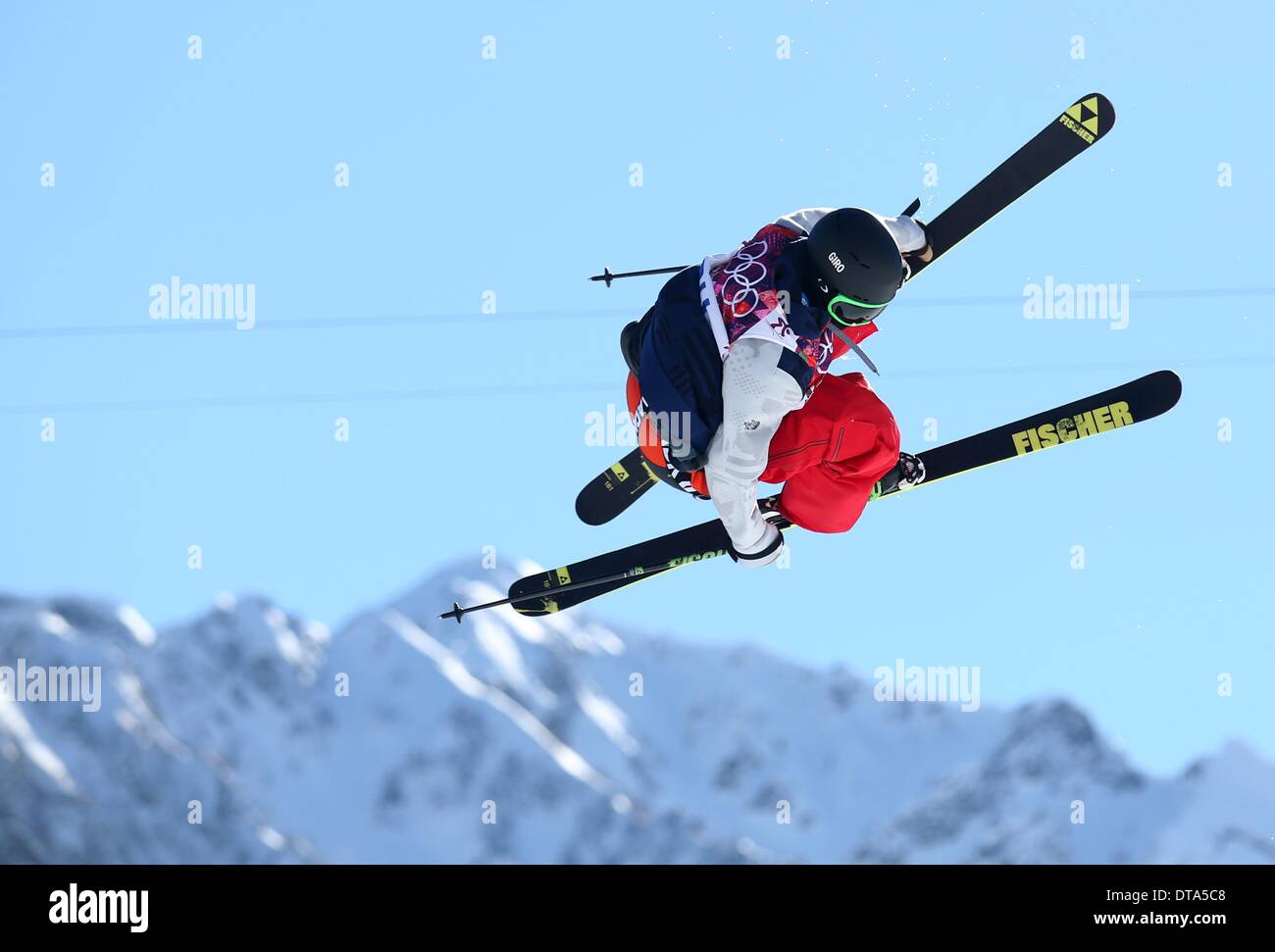 Joss Christensen of USA competes in the Freestyle Skiing Men's Ski ...