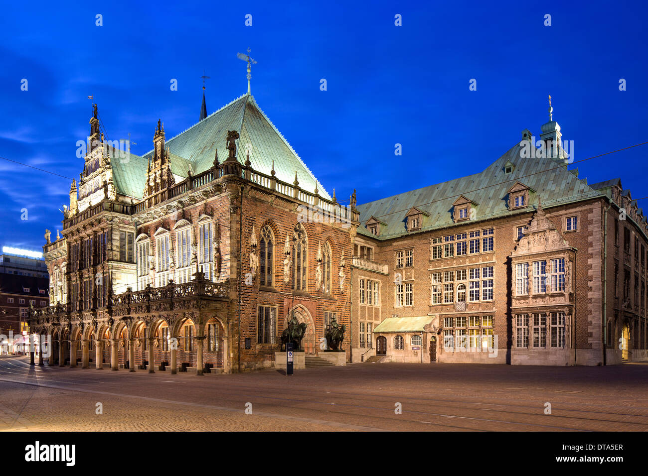 Bremen City Hall, Weser Renaissance, UNESCO World Cultural Heritage ...