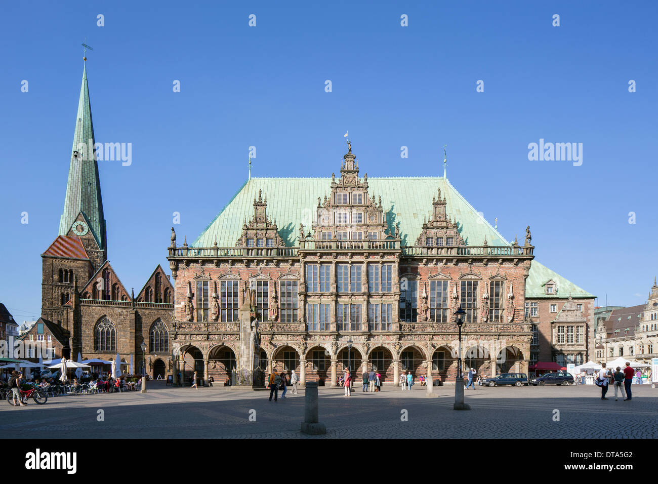 Bremen City Hall, Weser Renaissance, UNESCO World Cultural Heritage ...