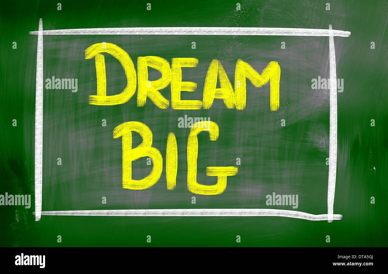 Concept Handwritten With Chalk - Color Image Stock Photo - Alamy