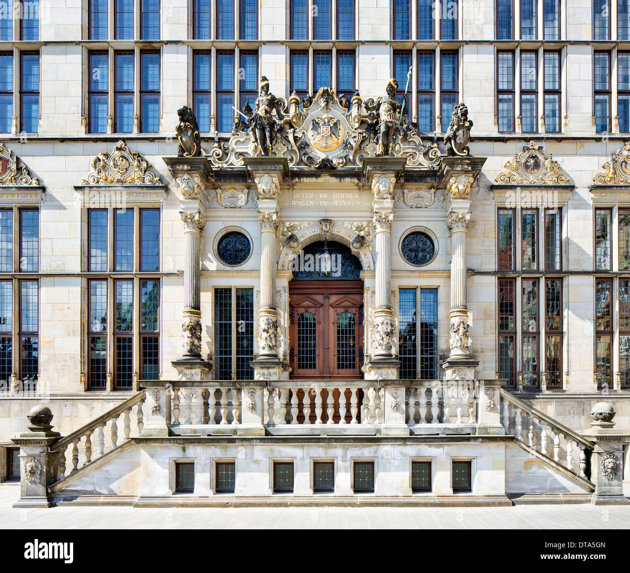 House of the bremen merchants hi-res stock photography and images - Alamy