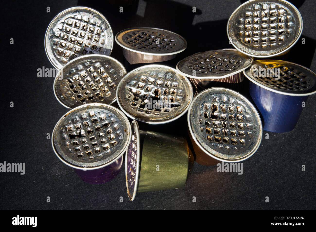 recycling, waste, Aluminium, Al, consumed, used, Nespresso capsules ...