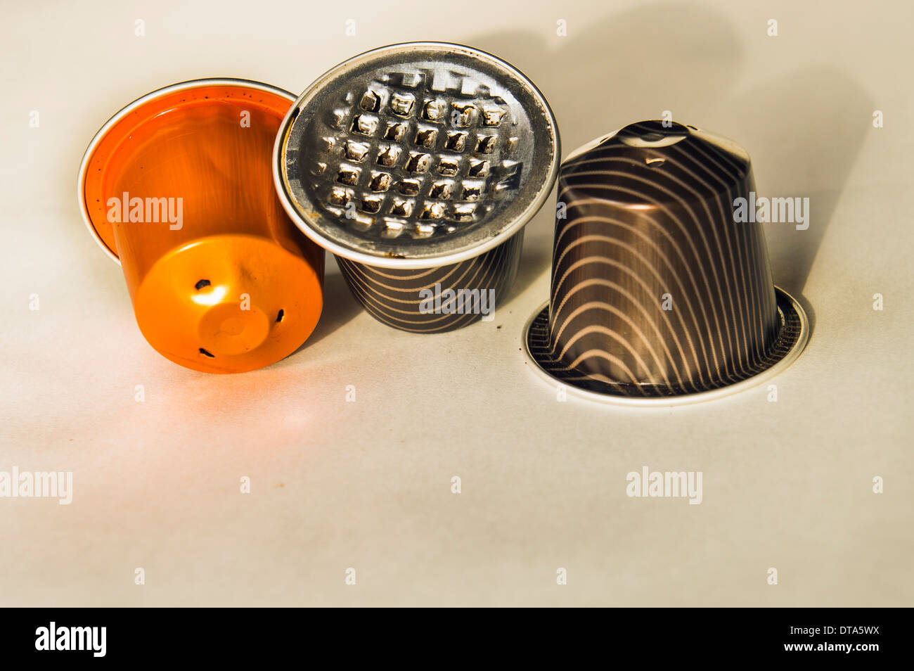 recycling, waste, Aluminium, Al, consumed, used, Nespresso capsules ...