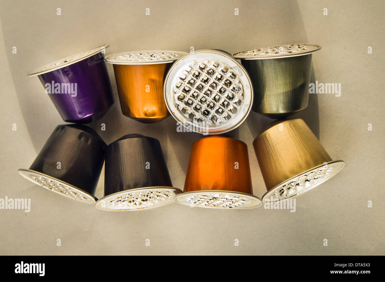 recycling, waste, Aluminium, Al, consumed, used, Nespresso capsules ...