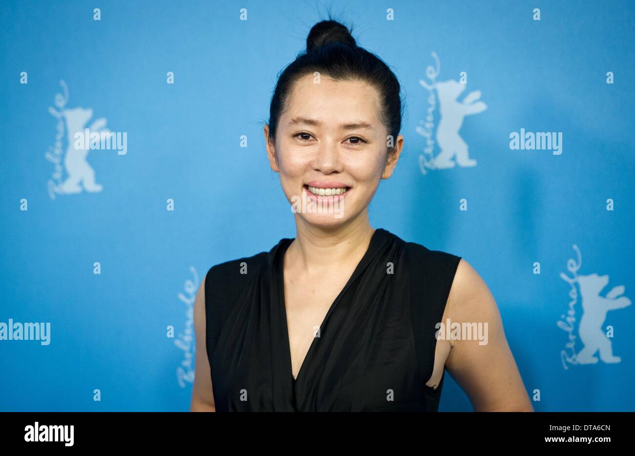 Berlin, Germany. 13th Feb, 2014. Chinese actor Yu Nan poses during the ...