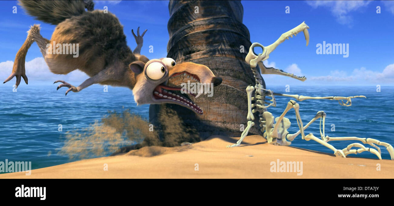 Continental Drift Scrat Skeleton 2012 High Resolution Stock Photography ...