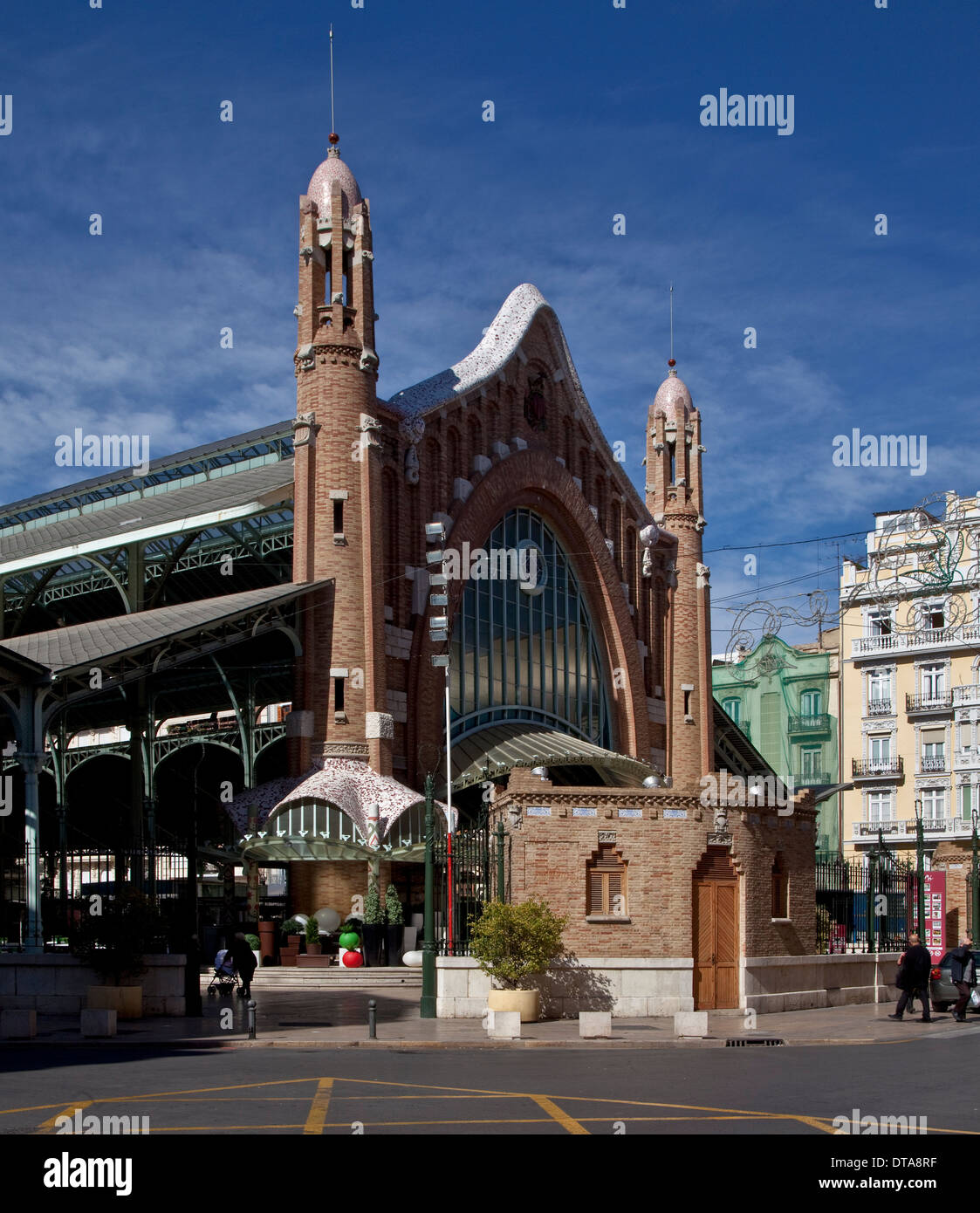 Valencia, Mercado de Colon Stock Photo - Alamy