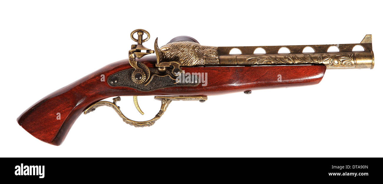 Old fashioned gun hi-res stock photography and images - Alamy