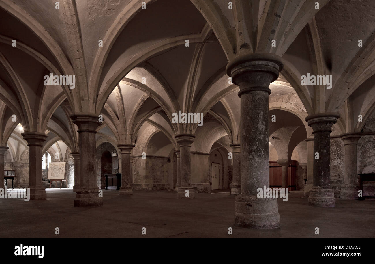 Rochester, Cathedral Church of Christ and the Blessed Virgin Mar Stock ...