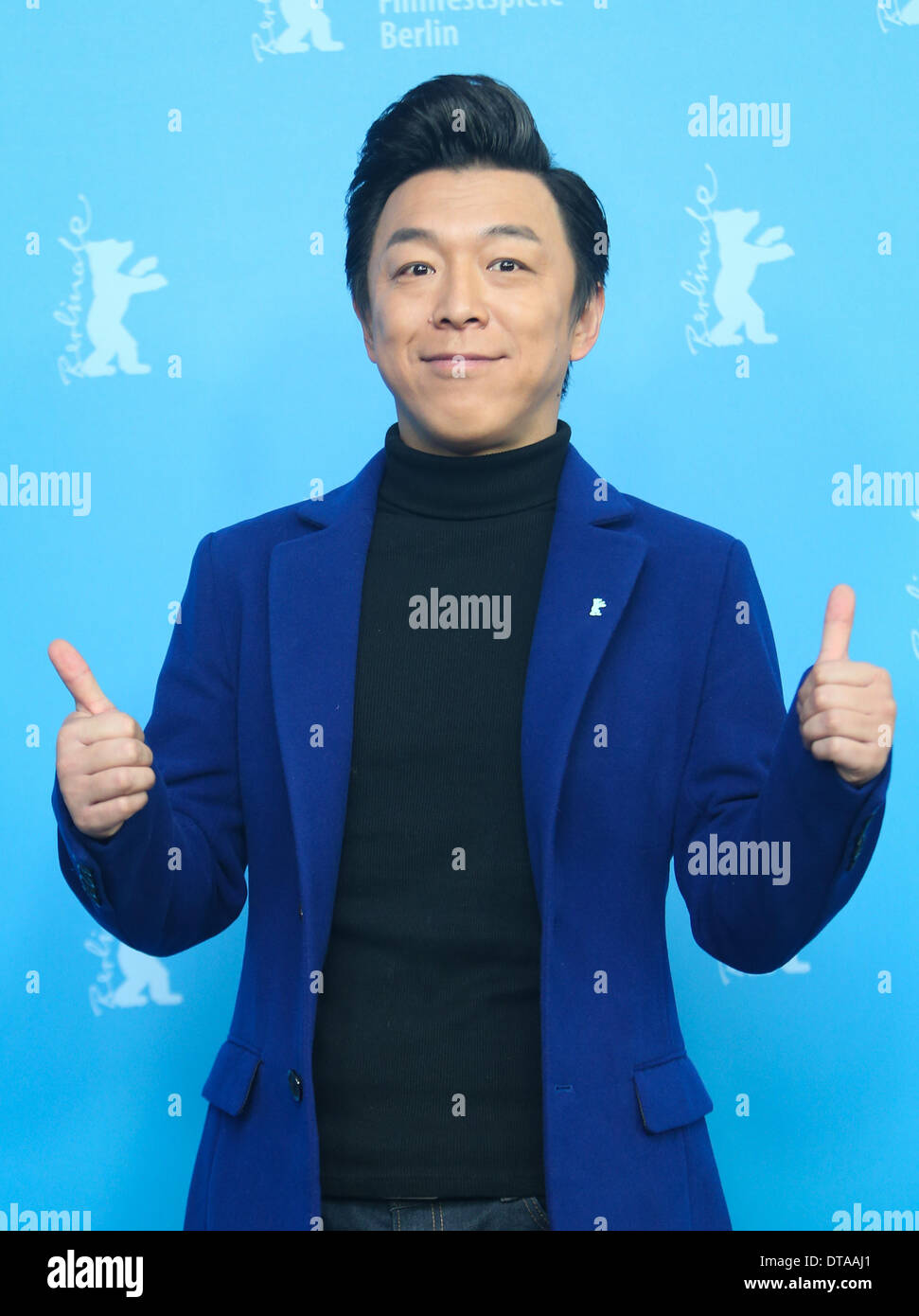 Berlin, Germany. 13th Feb, 2013. Chinese actor Huang Bo poses for ...