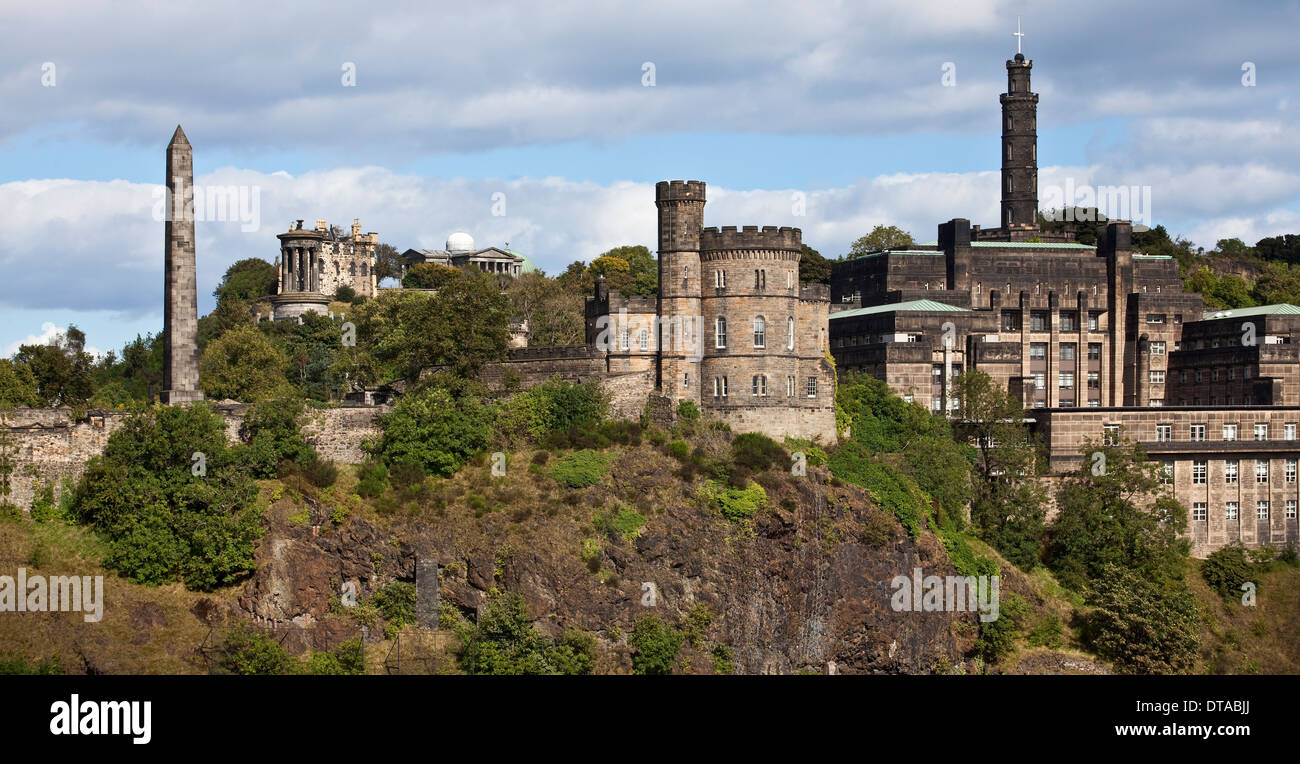 Edinburgh, Calton Hill Stock Photo - Alamy