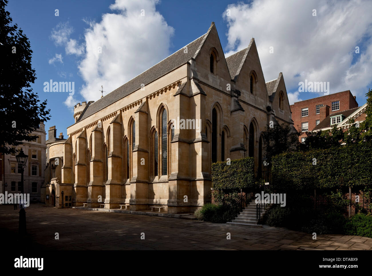 London, The Temple Church Stock Photo - Alamy