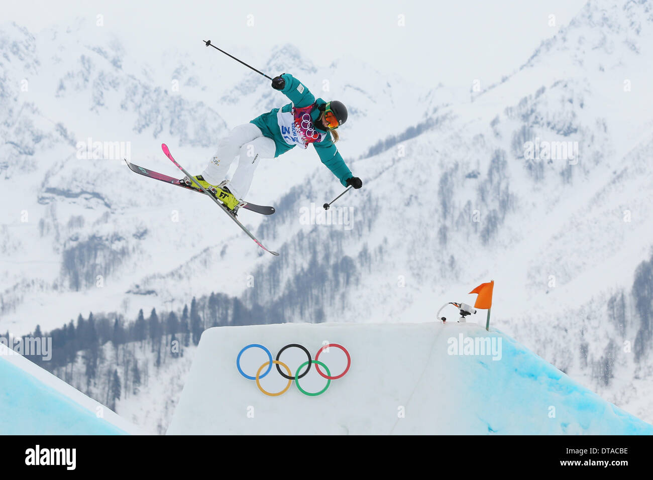 Sochi, Russia. 12th Feb, 2014. Anna Segal (AUS) competes in the women's ...