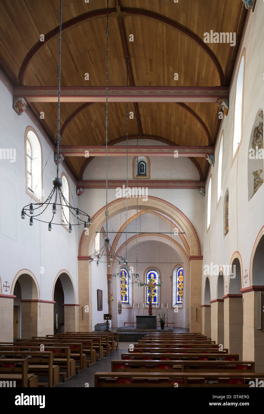 Bornheim-Walberberg, Kirche St. Walburgis Stock Photo - Alamy