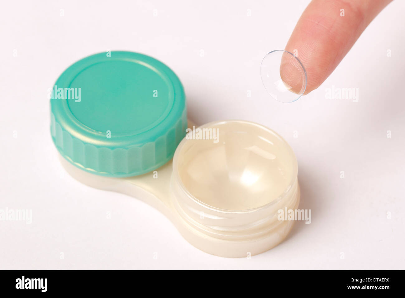 Eye Contact Lenses Box