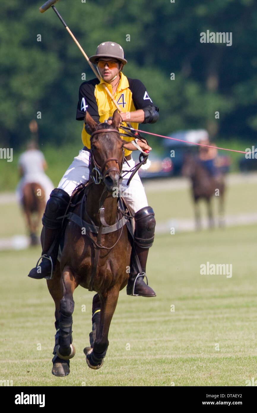 An image of a game of polo in summer, England, UK Stock Photo - Alamy