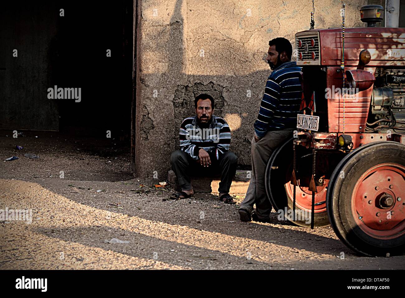 Cairo, Egypt. 12th Feb, 2014. Daily life of Egyptians, Al-sharqiya ...