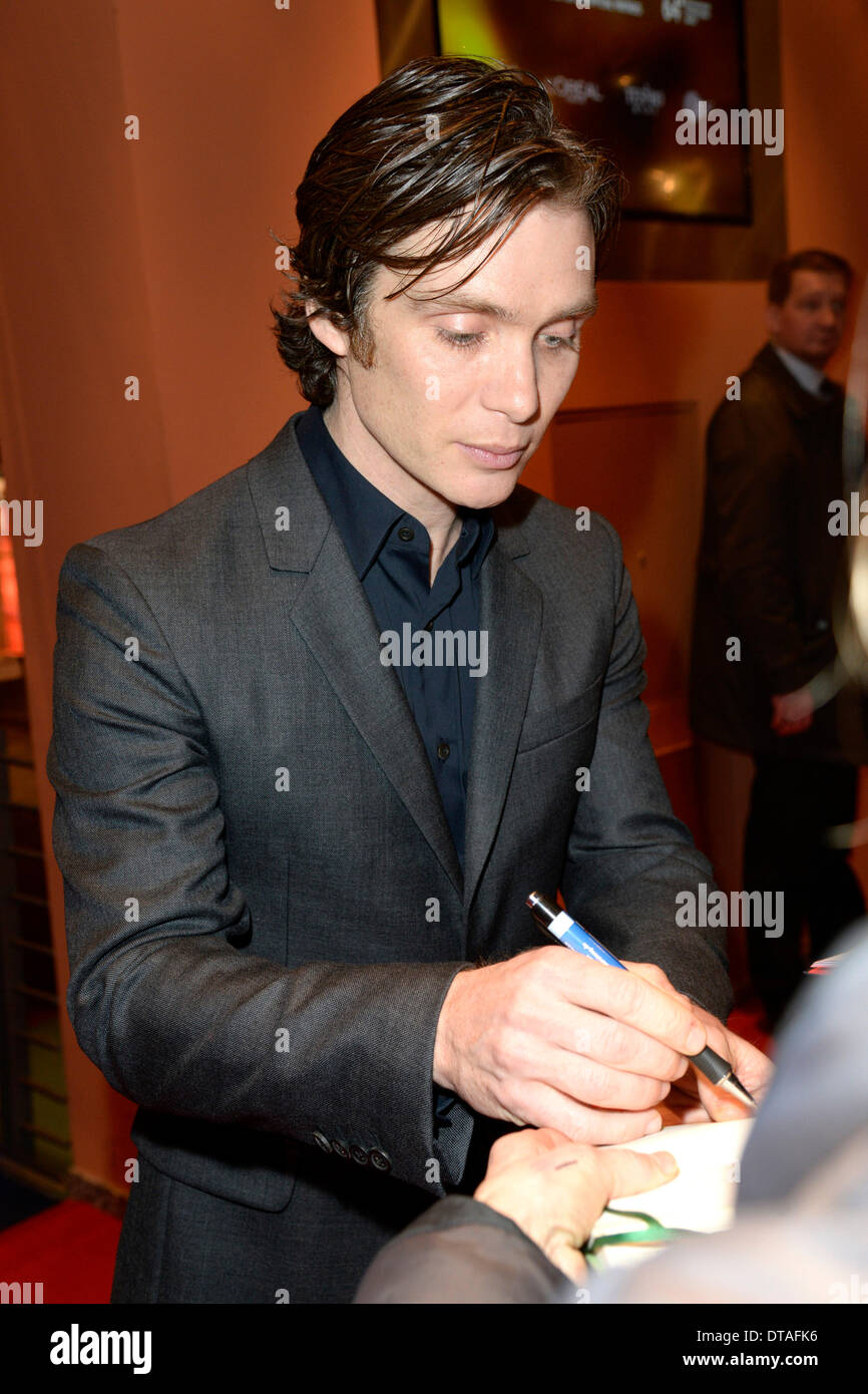 Berlin, Germany. 12th Feb, 2014. Cillian Murphy attending the 'Aloft ...