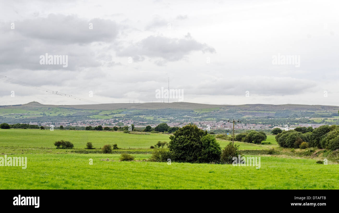 Rivington pike winter hill hi-res stock photography and images - Alamy