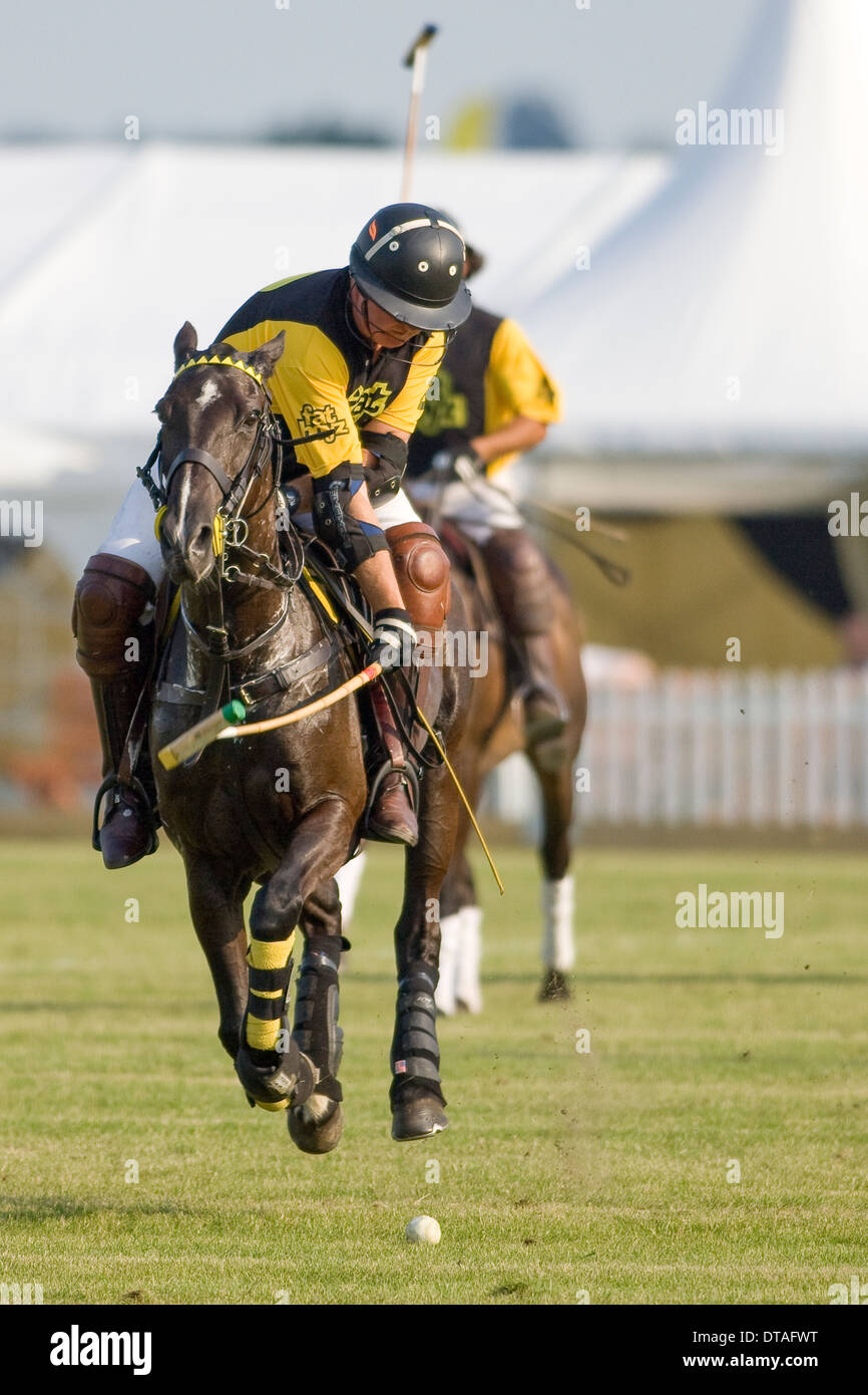 An image of a game of polo in summer, England, UK Stock Photo - Alamy