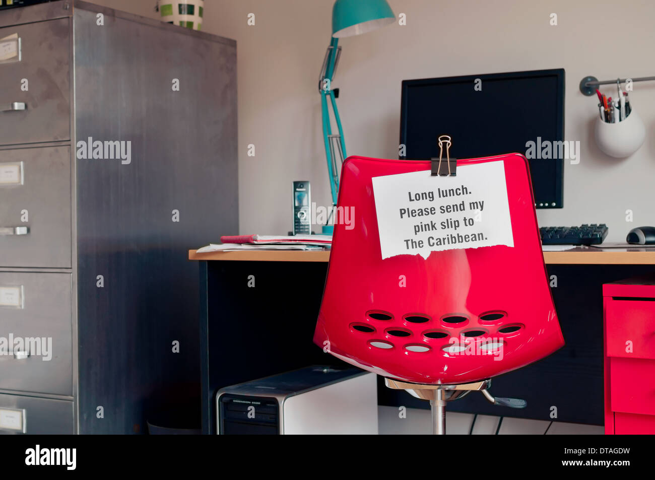 Pink slip hi-res stock photography and images - Alamy