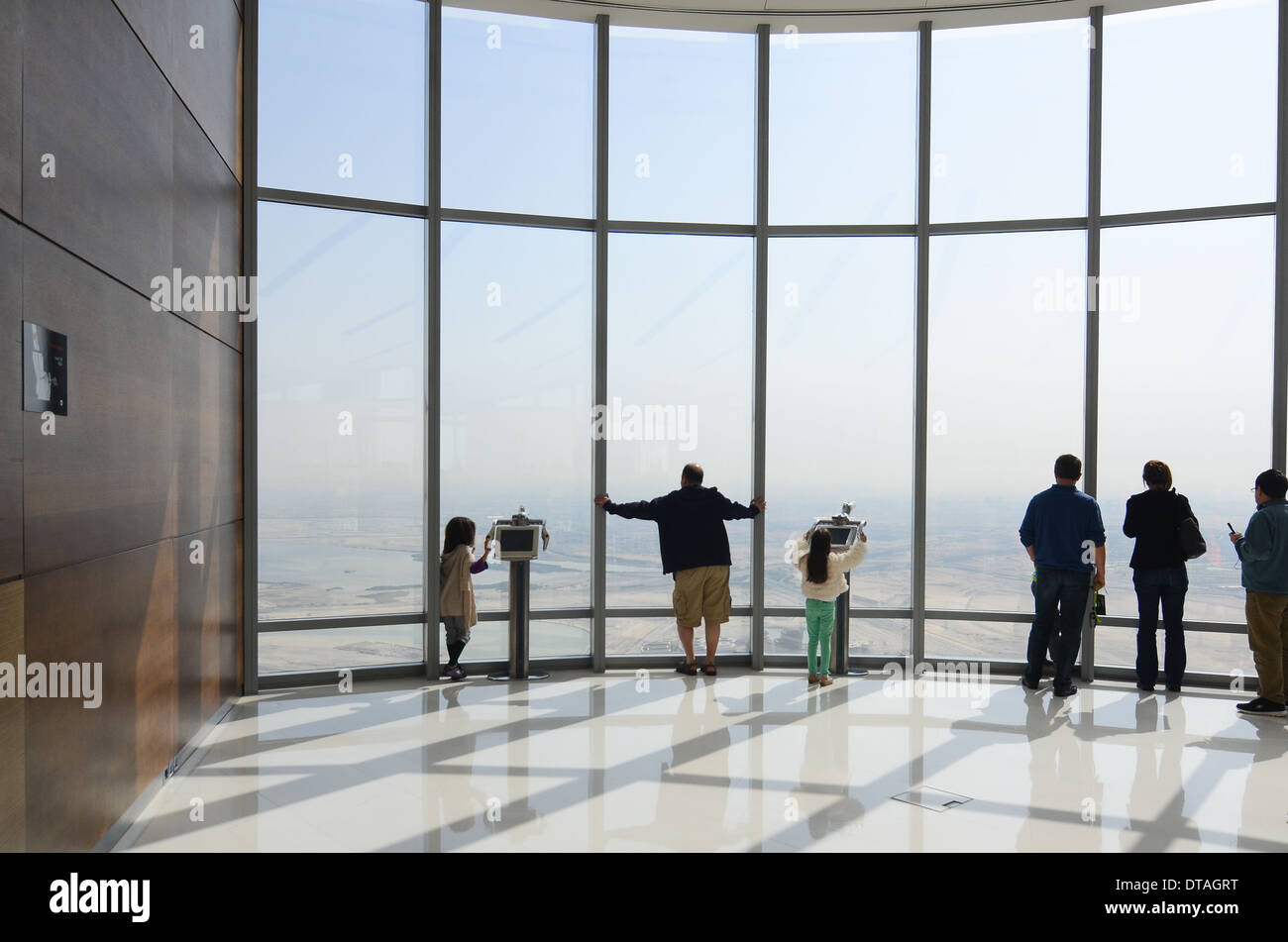 Burj khalifa observation deck hi-res stock photography and images - Alamy