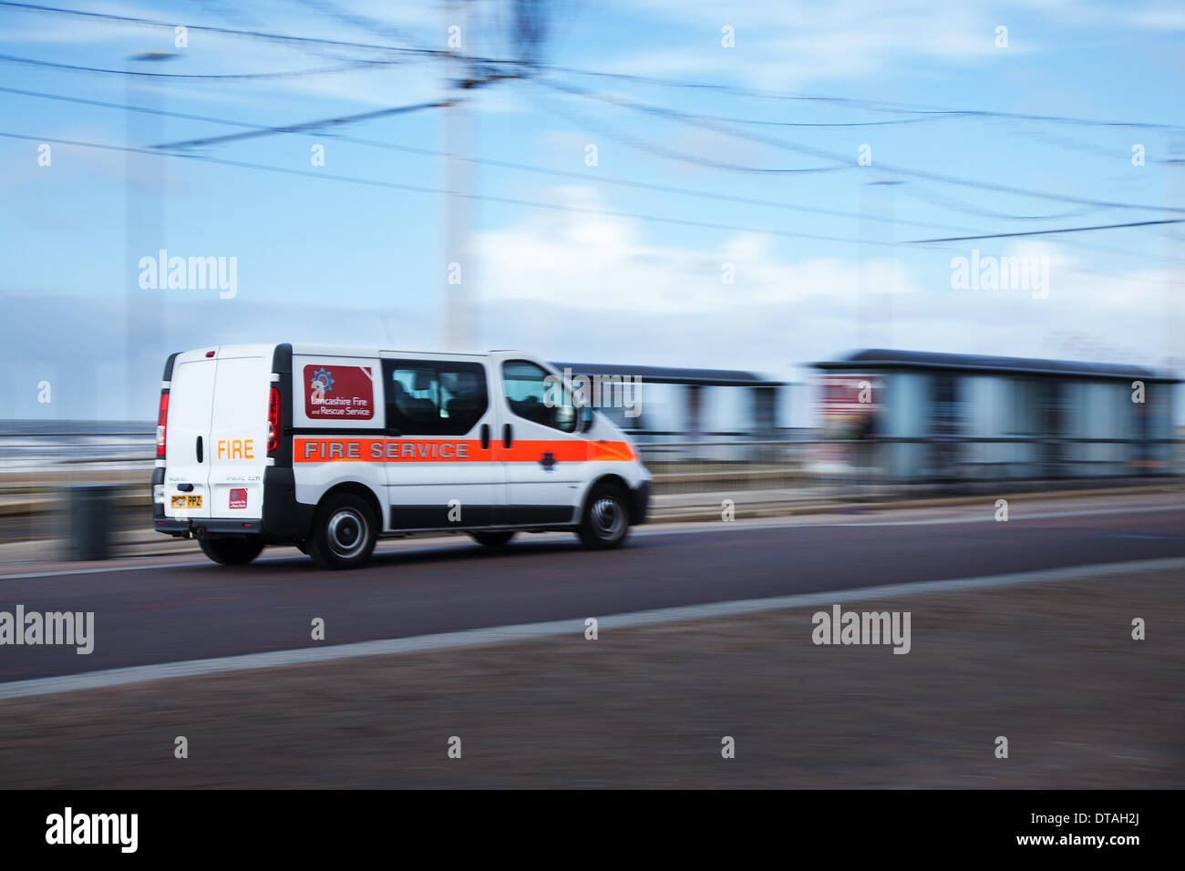 Lancashire fire service vehicle hi-res stock photography and images - Alamy