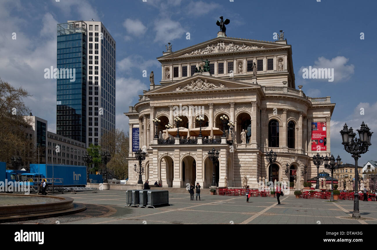 Frankfurt am Main, Alte Oper Stock Photo - Alamy
