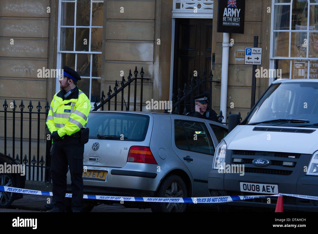 Police cordoned off army recruitment office in Oxford due to a ...