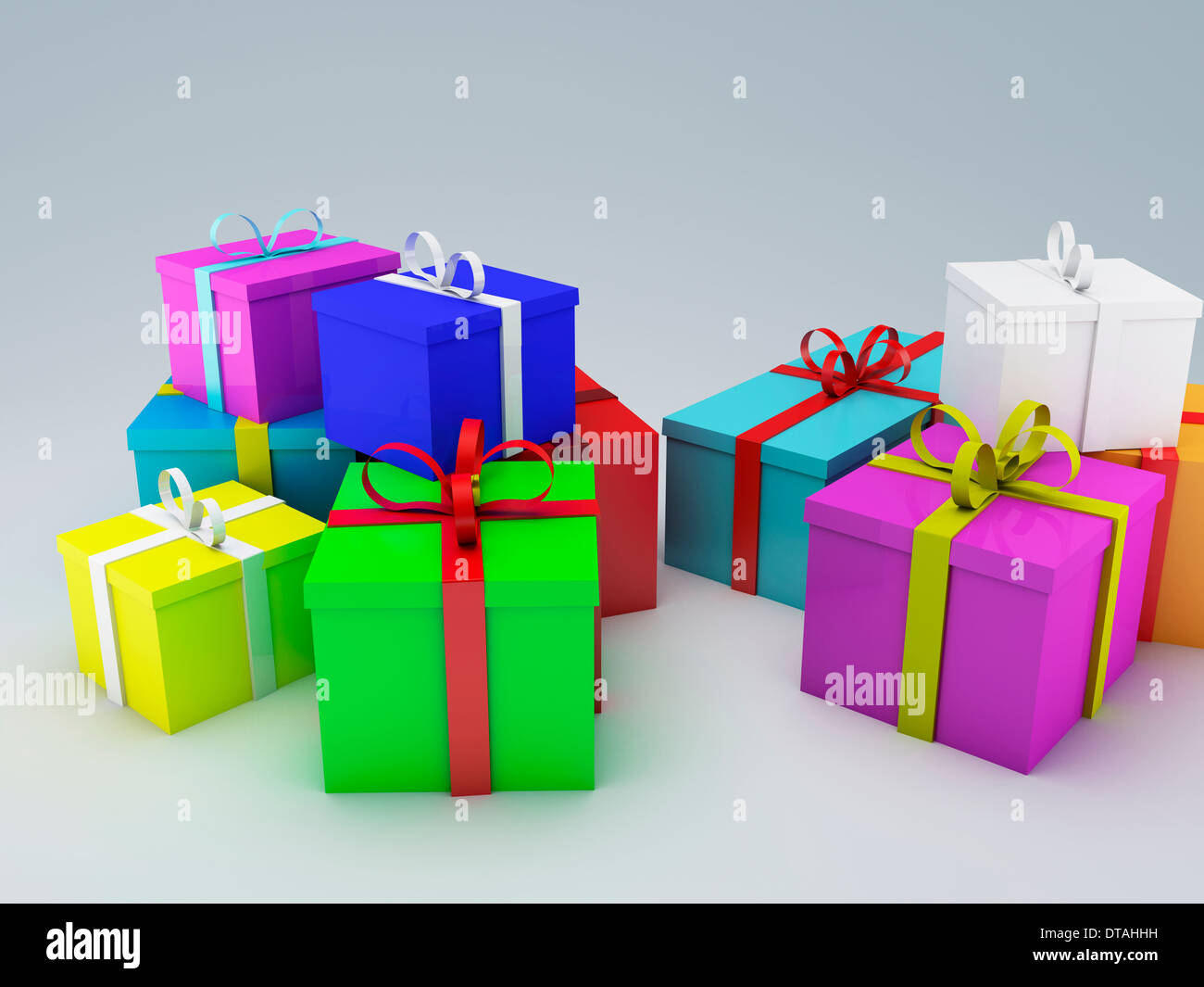 birthday gift box Stock Photo - Alamy
