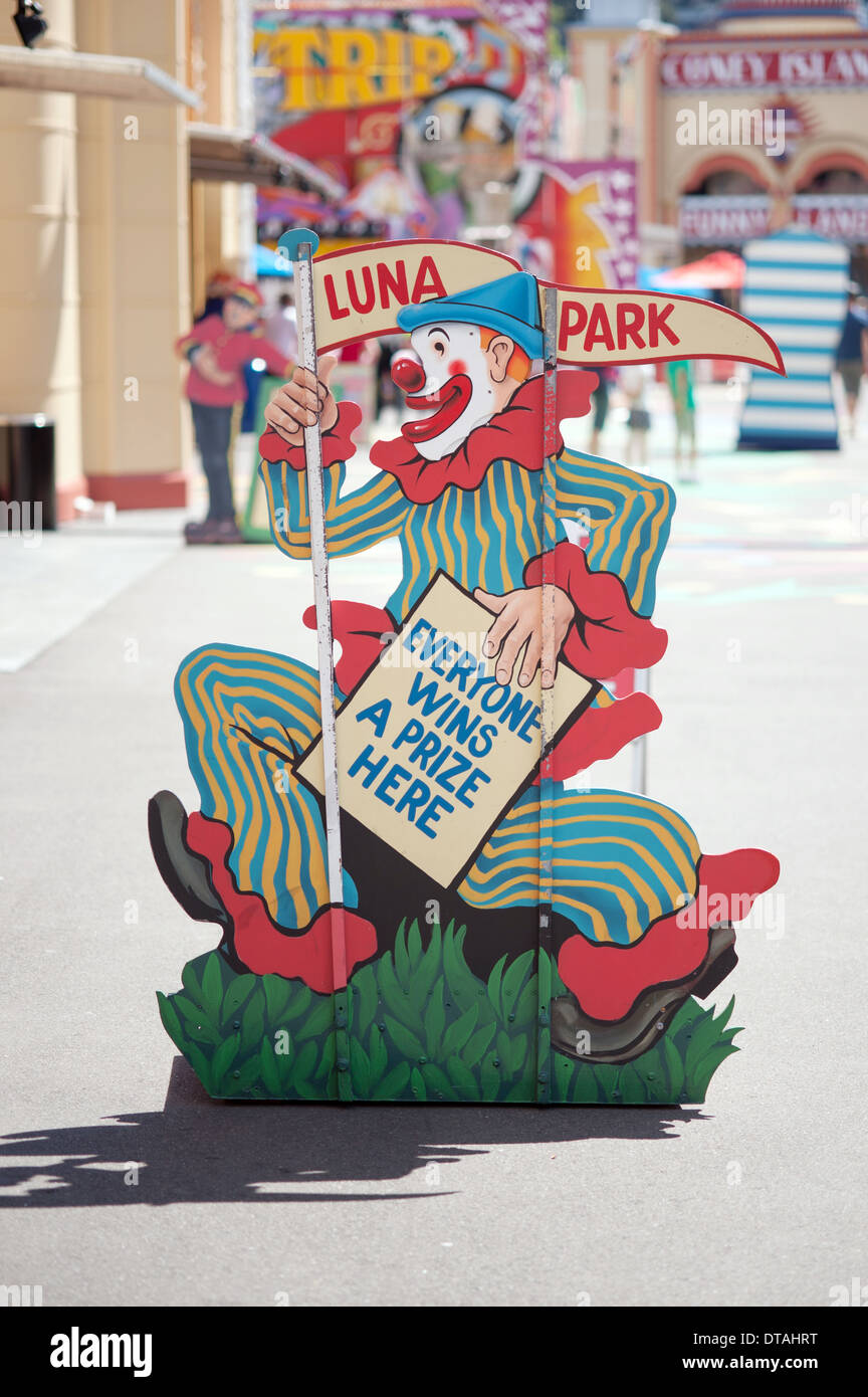 Luna park sign hi-res stock photography and images - Alamy