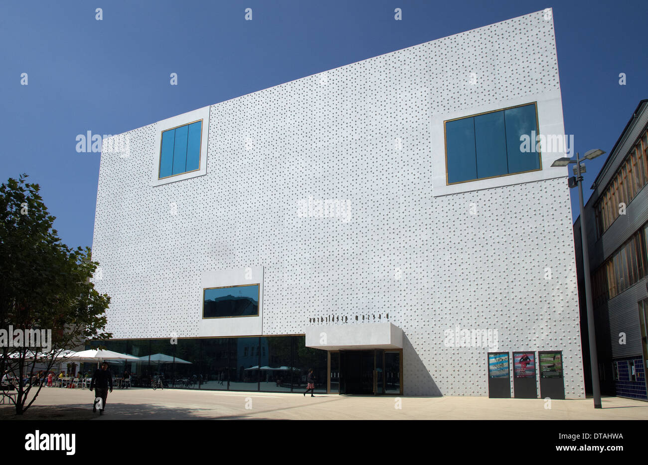 Bregenz, Austria, Vorarlberg building of the museum Stock Photo - Alamy