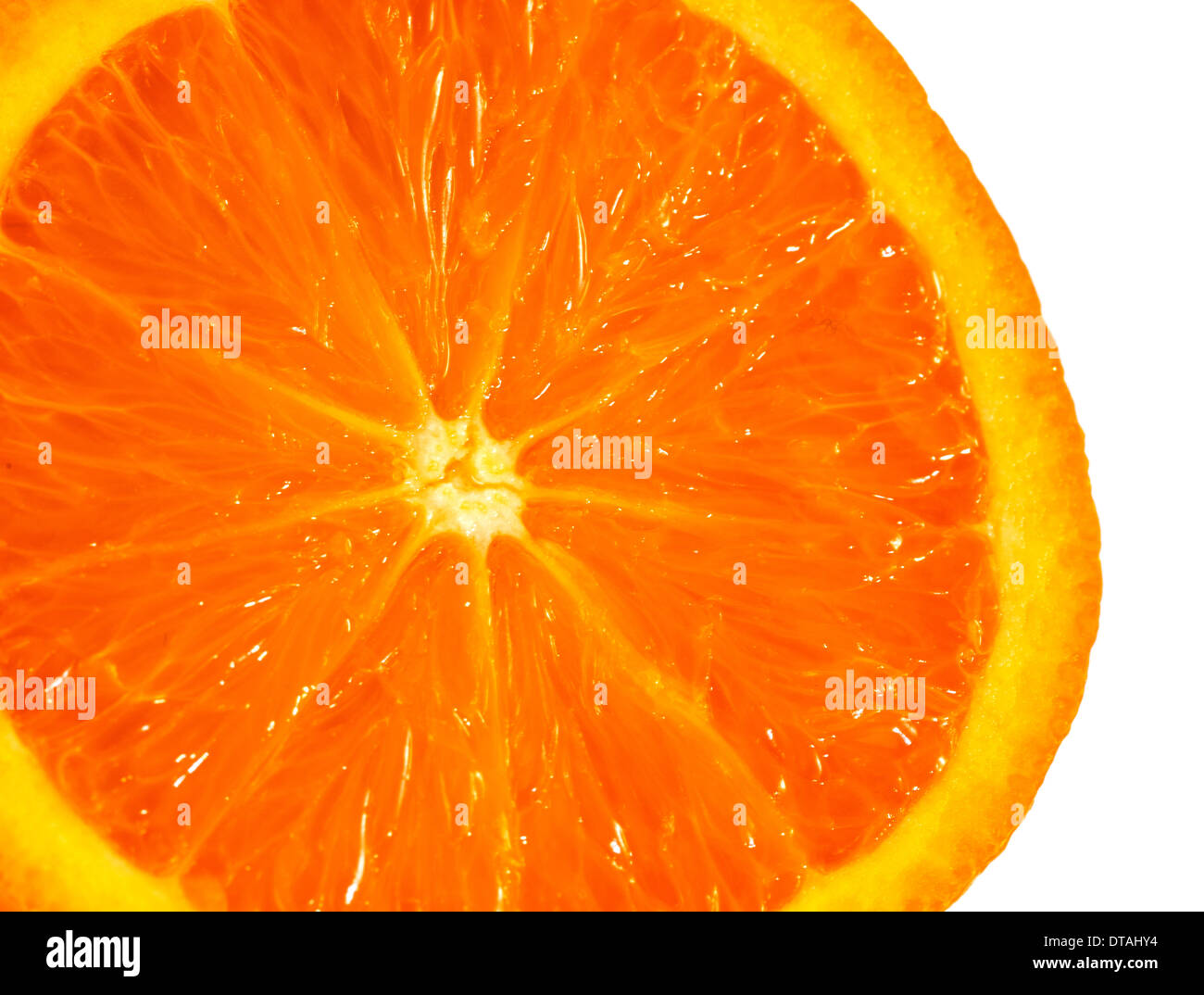 part of orange fruit closeup Stock Photo - Alamy