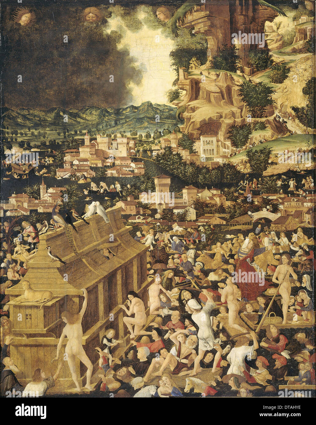 The Deluge, 1450-1499. Artist: Anonymous Stock Photo - Alamy