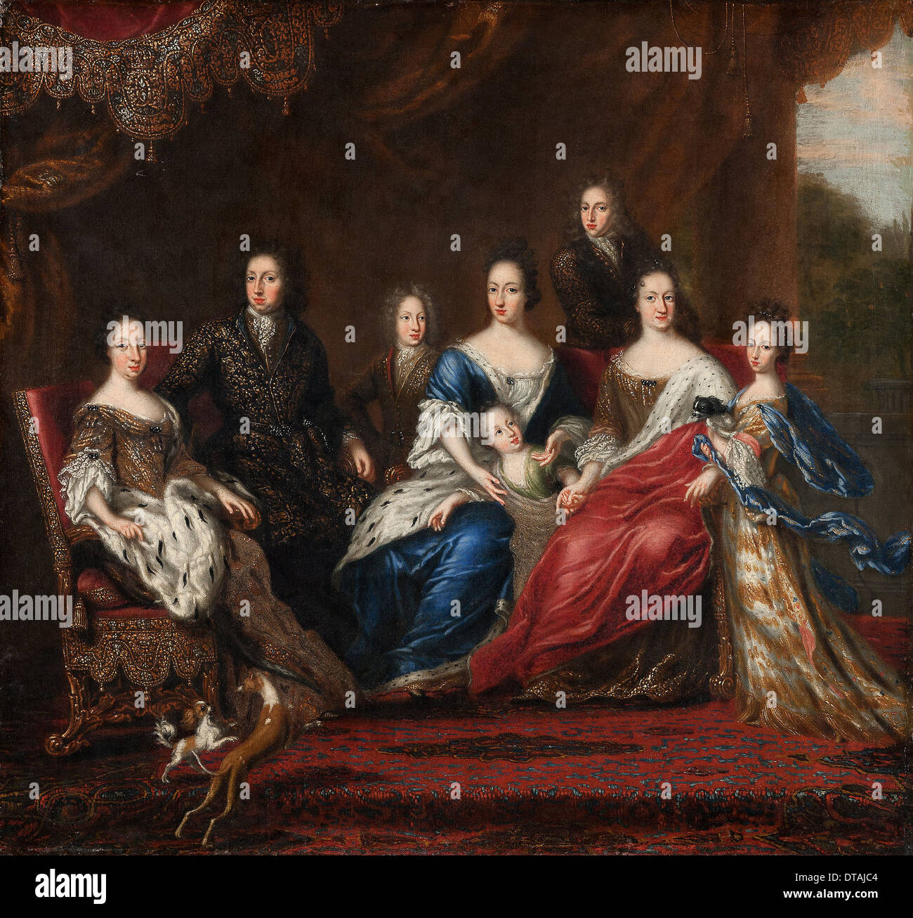 The Family of Charles XI of Sweden with relatives from the Duchy of ...