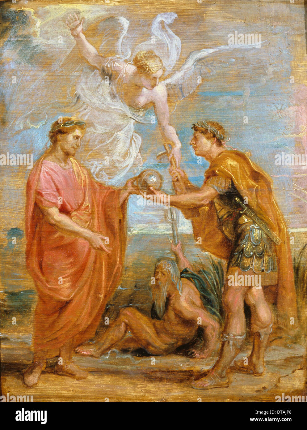 Constantius appoints Constantine as his successor, 1622. Artist: Rubens ...