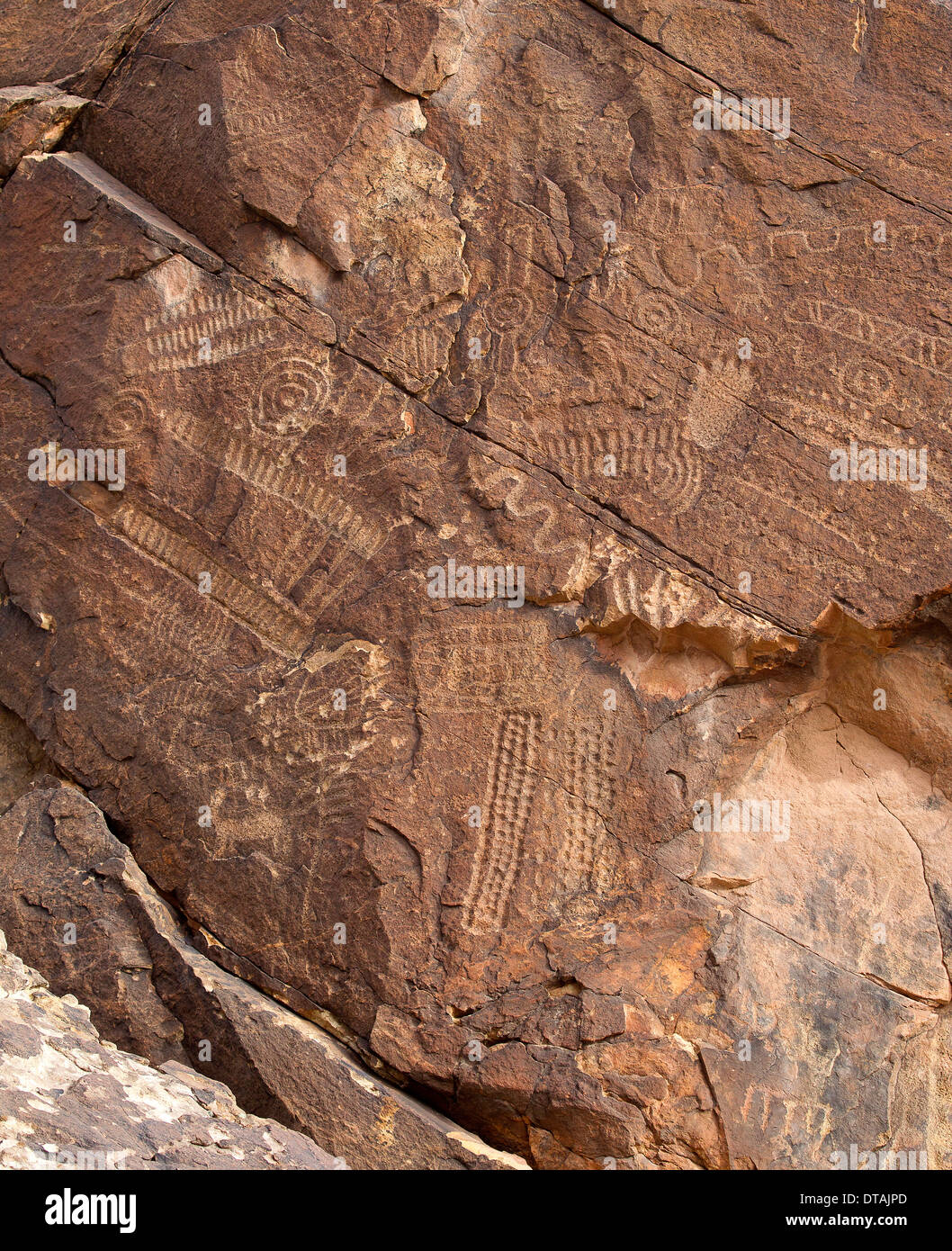 Parowan Gap Petroglyphs Stock Photo - Alamy