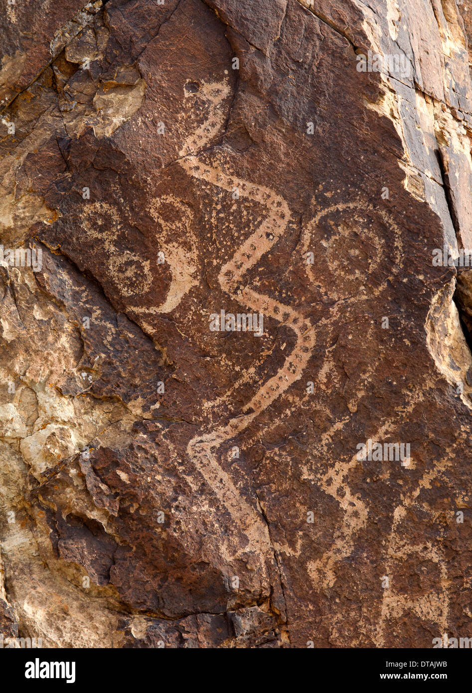 Parowan Gap Petroglyphs Stock Photo - Alamy