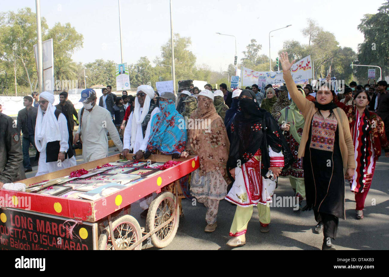 Baloch long march hi-res stock photography and images - Alamy
