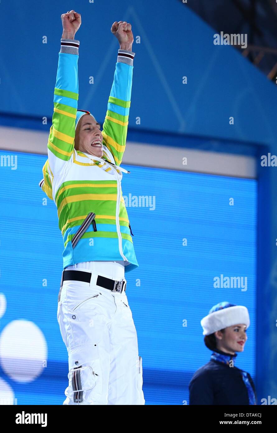 Sochi 2014 gold medals hi-res stock photography and images - Alamy