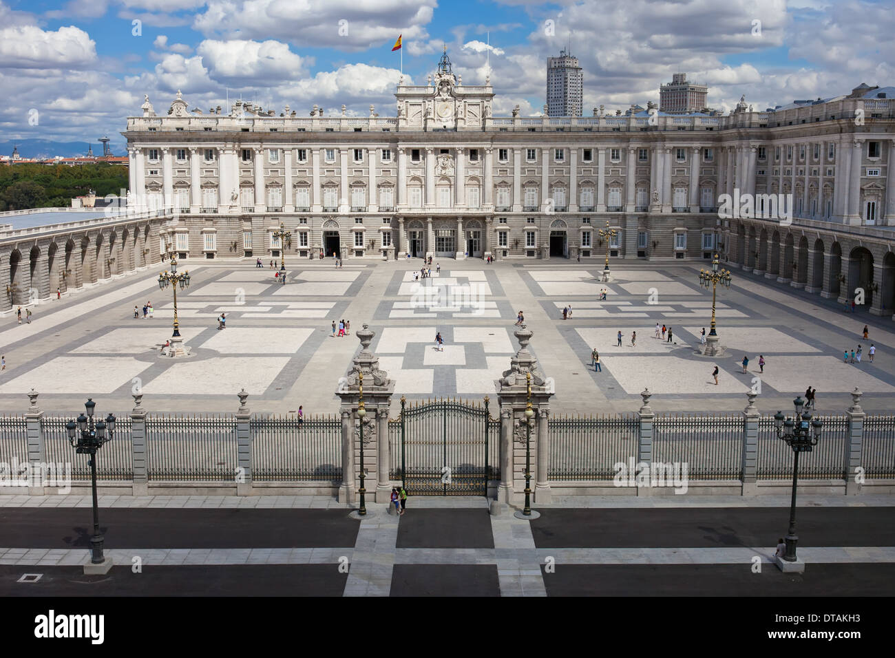 Royal Palace in Madrid Stock Photo - Alamy