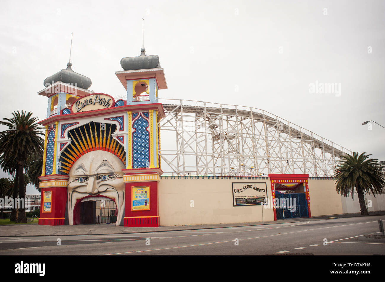 Luna park melbourne hi-res stock photography and images - Alamy